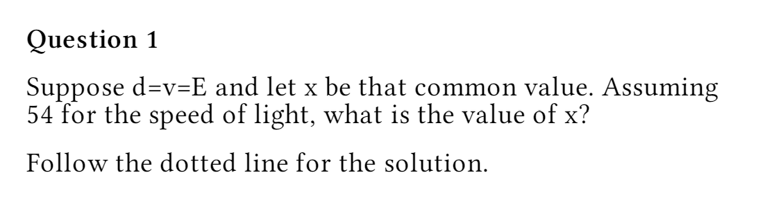 Measuring Speed of Light - Questions