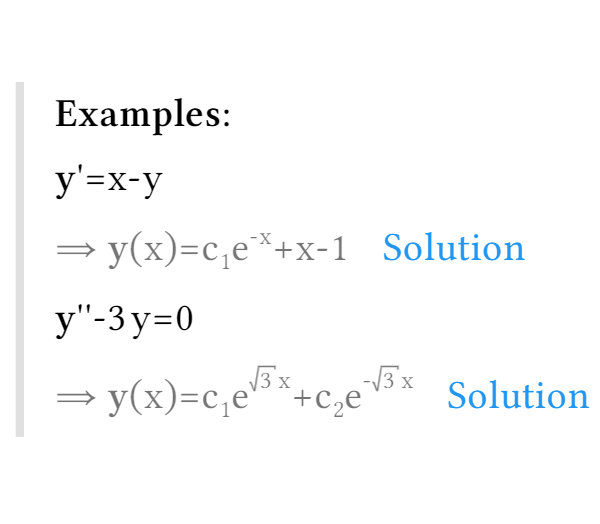 Differential Equations In Maple Learn