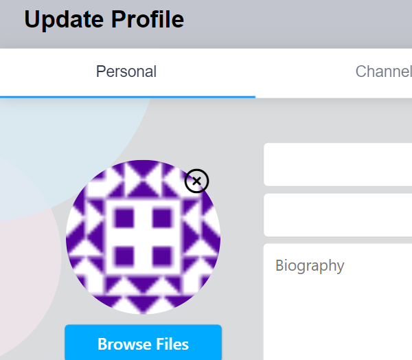 Editing your Channel and Profile