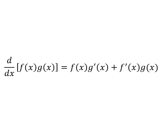 Derivative Formula Product Rule