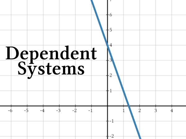 Types of Linear Systems: Dependent